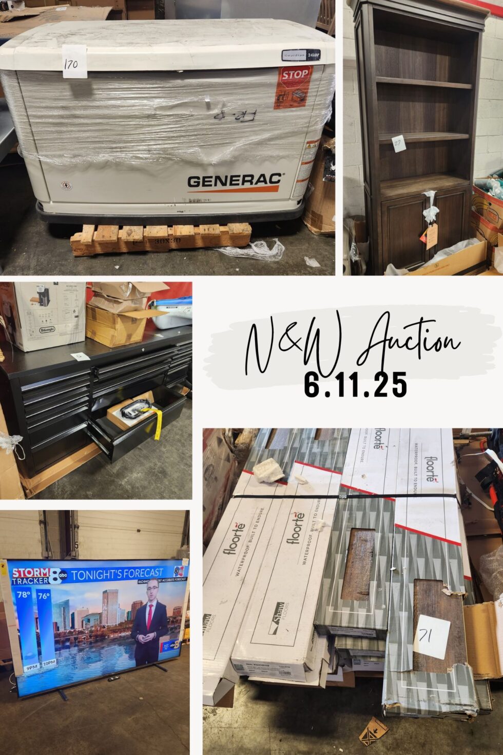 LIVE AUCTION | N&W Salvage | June 11, 2025 | Daniel Auction